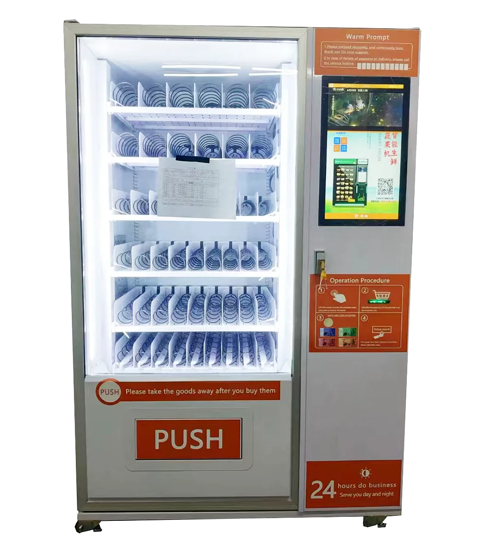 Automatic Milk Tea Vending Machine Bulk Food Vending Machines Sale ...