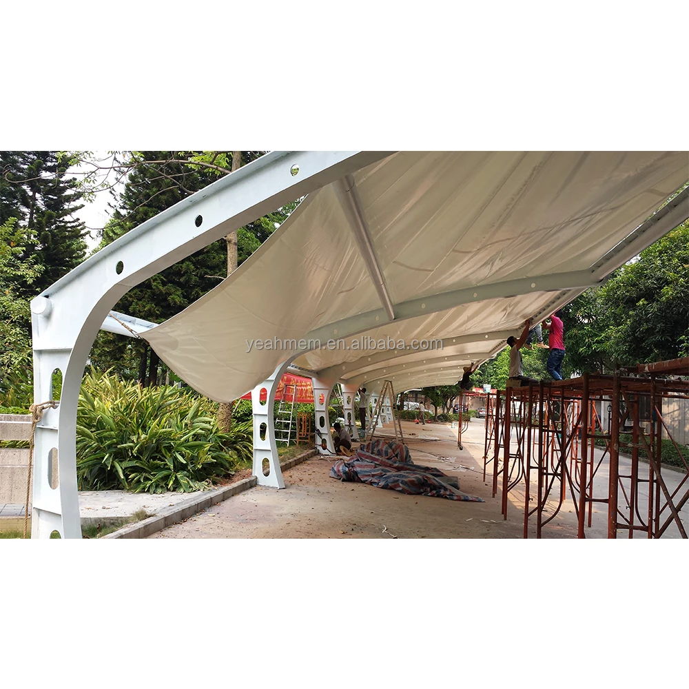 Car Parking Shed Car Garage Tents Membrane Structure Architecture Hot ...