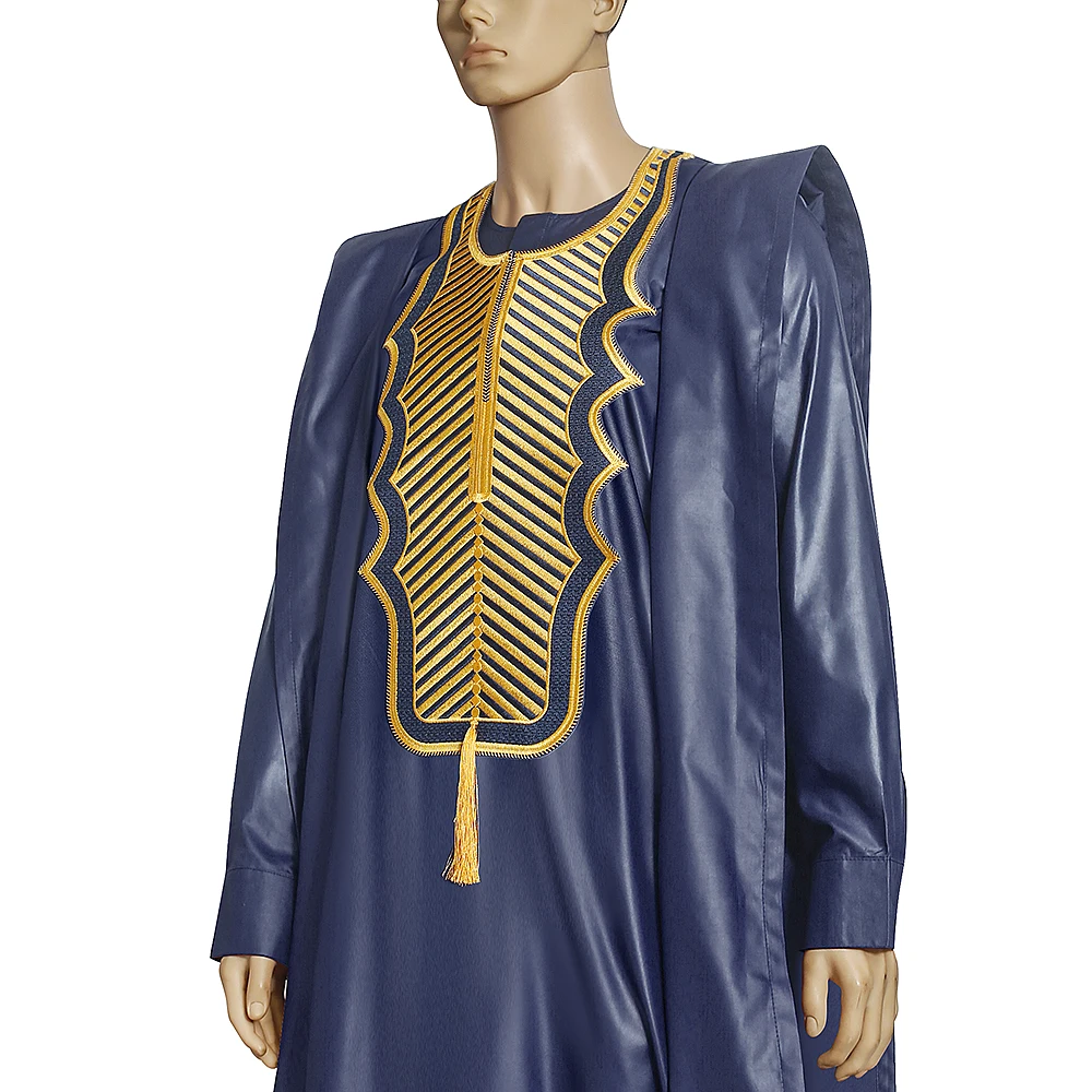 H & D African Men Clothing - Traditional Attire Embroidery