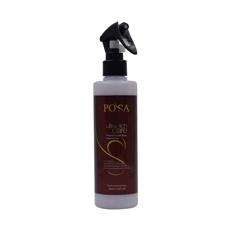 Customized Logo Posa Leave-in Volume Nourishing Hair Spray Moisturizing ...