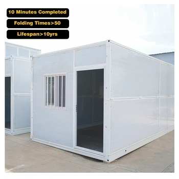 Prefabrik Ev Konteyner Prefabricated Movable Folding Tiny Homes/ 20ft ...