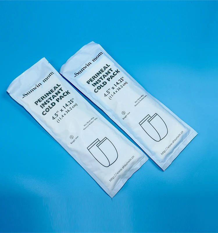 Senwo Disposable Instant Perineum Gel Perineal Cold Ice Pack Postpartum ...