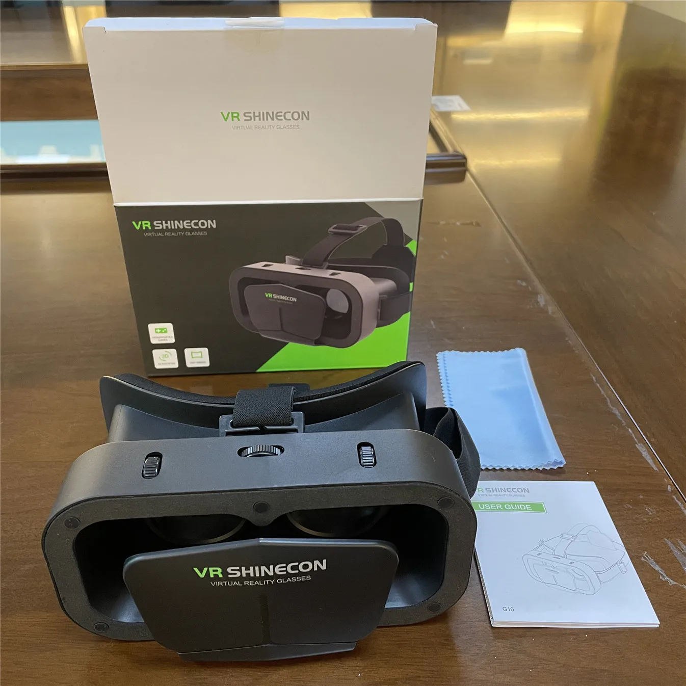 VR SHINECON G10 - Large-Screen VR Glasses for 7-Inch Phones