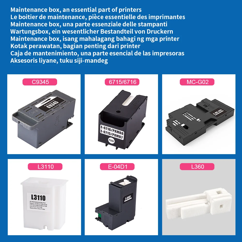 INK-TANK C12C934461 Compatible Maintenance Box for Epson