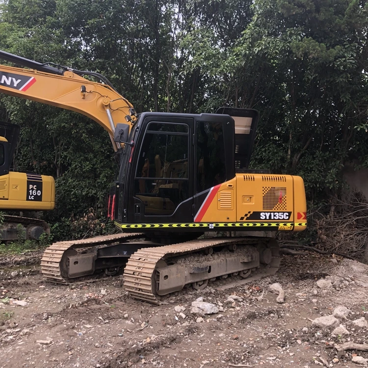 Perfect Performance Sany Excavator Sy135 In Shanghai With Good ...