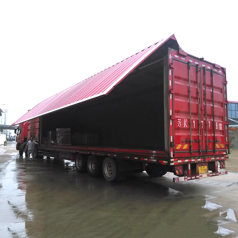 20ft 40ft Dry Container Flying Wing Side Open Container - Buy Wing ...