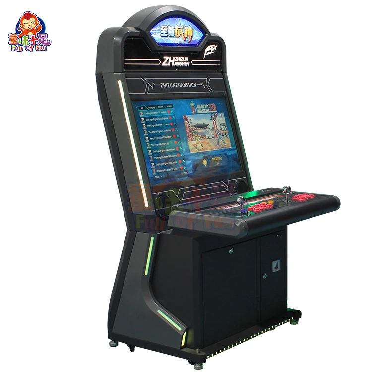Video Games Arcade Cabinet - Retro Classic Street Fighter Game Machine ...