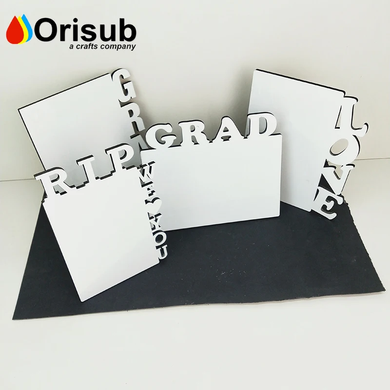 Glossy White Mdf Sublimation Blanks Graduation 2023 Congrats Frame ...
