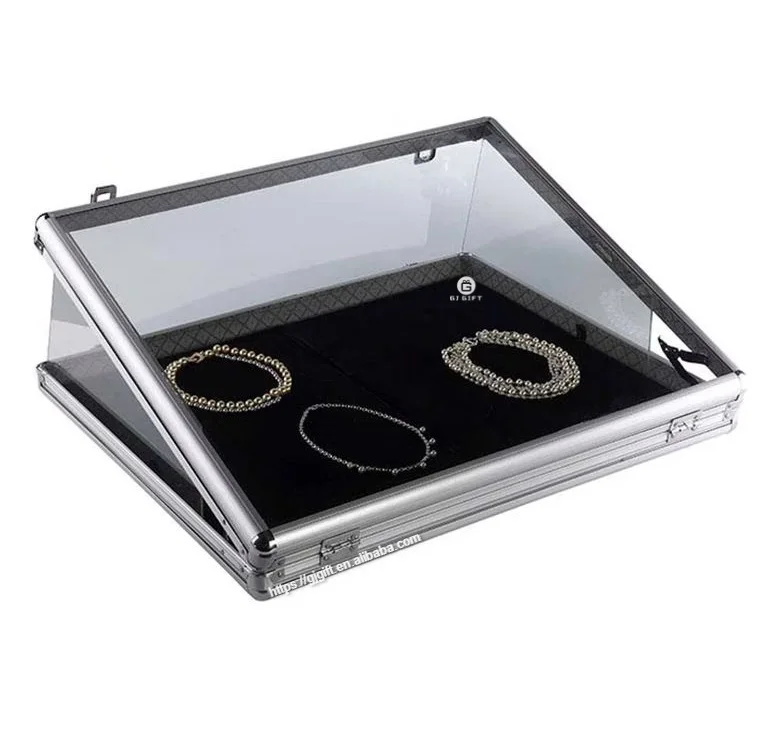 Aluminum Acrylic Display Case with Locks - Ideal for Trading Cards ...
