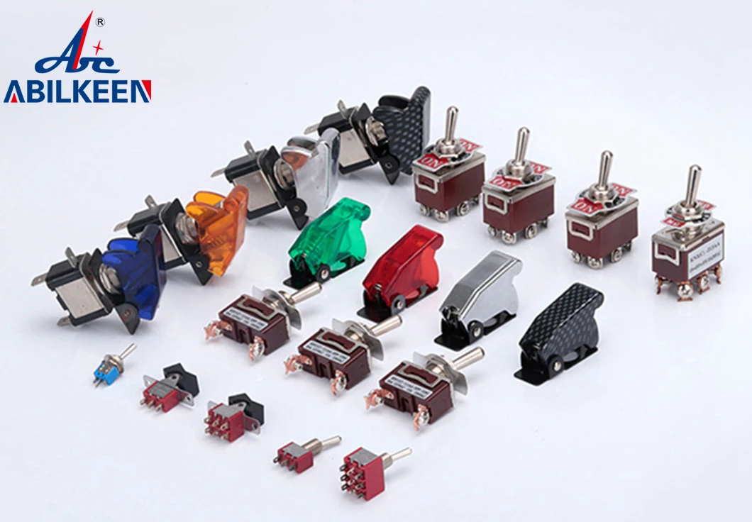 6mm Miniature 2a 250v Double Pole Dpdt 6 Pin Spring Return On-(on) Auto ...