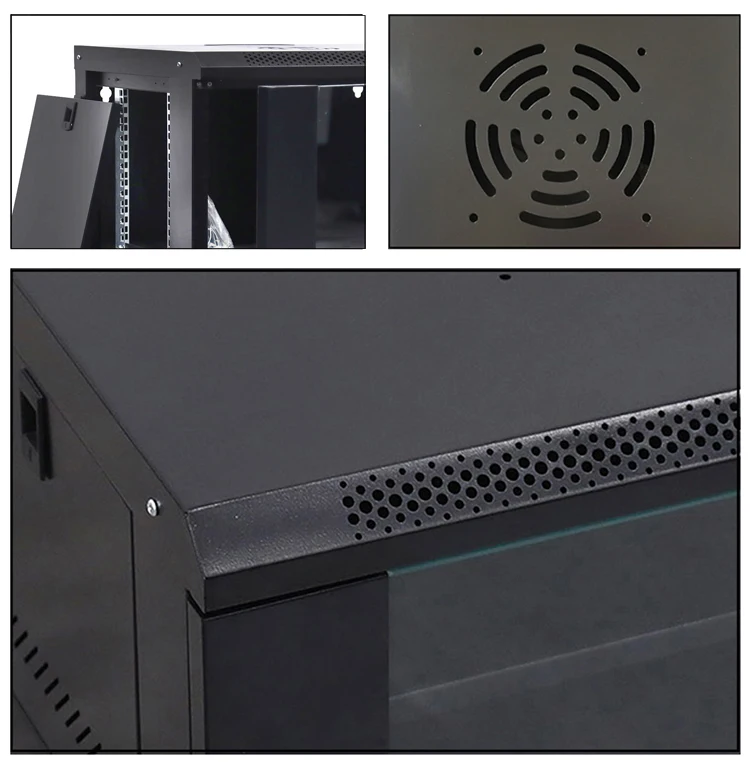 19 Inch Cabinet Network Rack 9u 6u Wall Mount Server Rack Cabinet - Buy ...