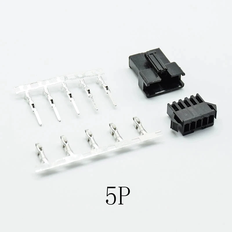 Lot Connectors Sm2/3/4/5/6pins Pitch 2.54mm Female And Male Housing ...