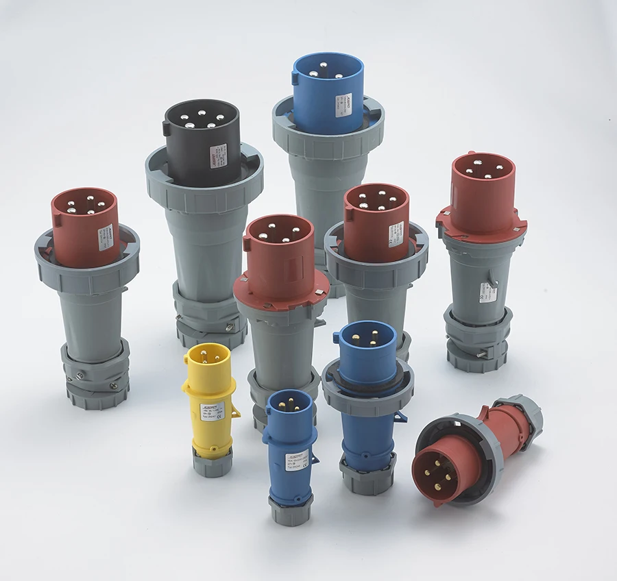 Industrial Weatherproof Electrical Plug And Socketi P44 3p 32a 230v ...