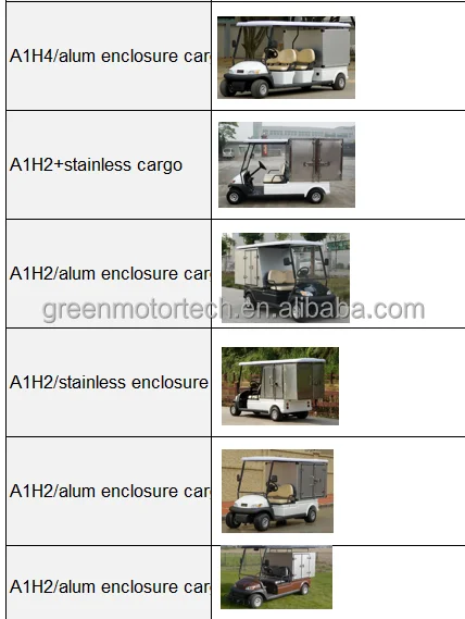 Factory Powerful Electric Golf Buggy Food Catering or Housekeeping Club ...