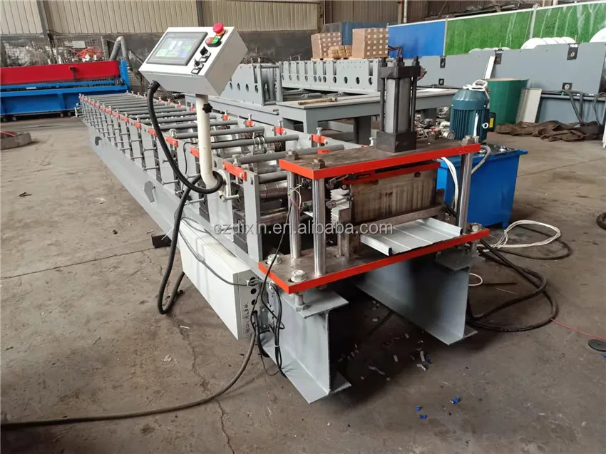 Standing Seam Self Lock Metal Roofing Clip Panel Roll Forming Machine - Buy Roll Forming Machine ...