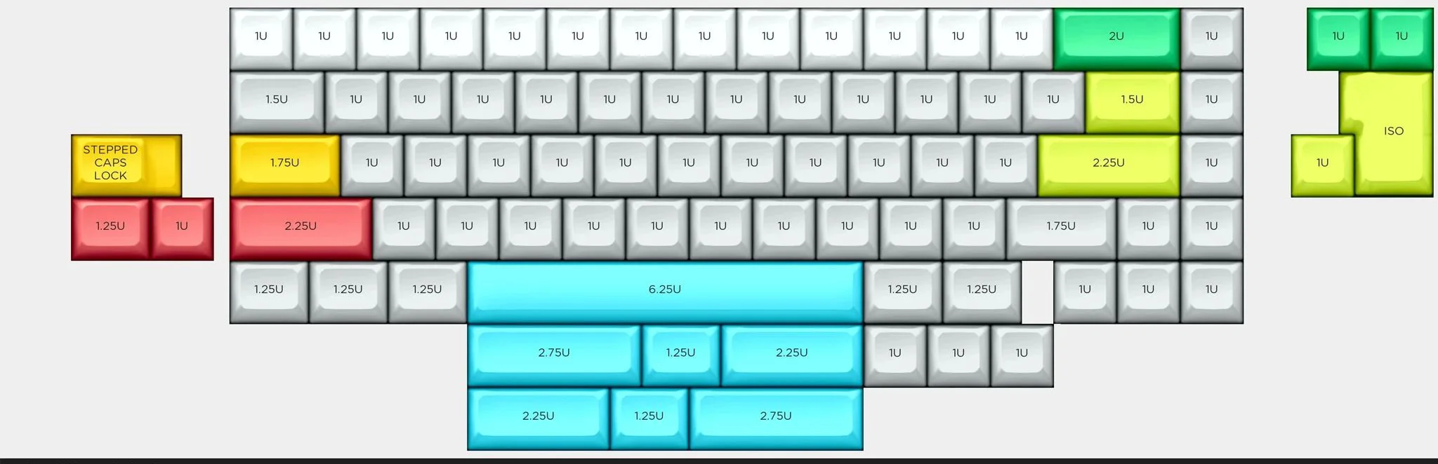 Kbd67 Rev 2.0 65% Soldered Pcb For Customized Mechanical Keyboard And ...