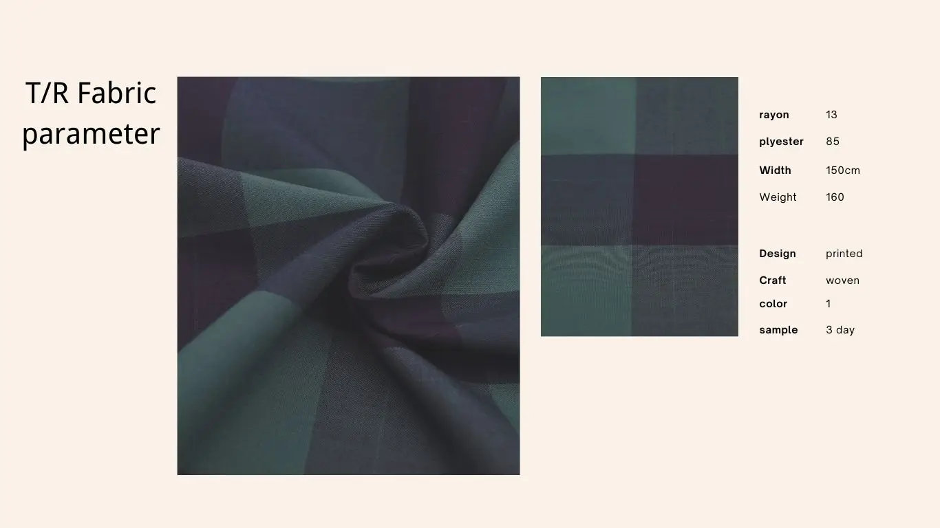Factory Direct Supply T/r Fabric Skin-friendly Plain Dyed Tc Poplin ...
