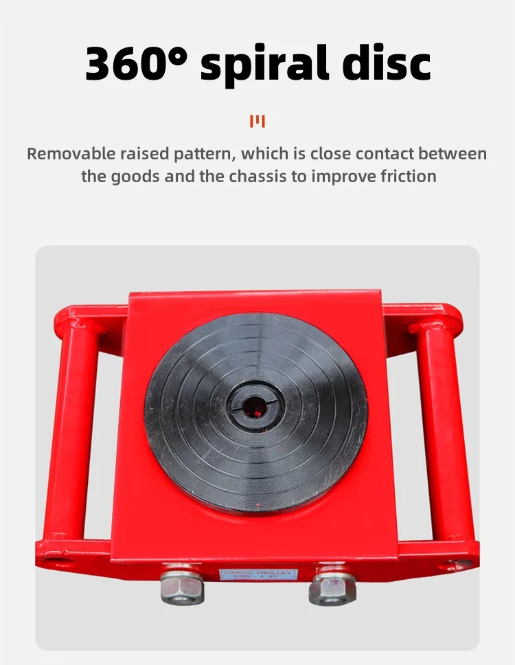 Heavy-Duty Alloy Steel Storage Cart Universal Wheel Carrier for Small ...