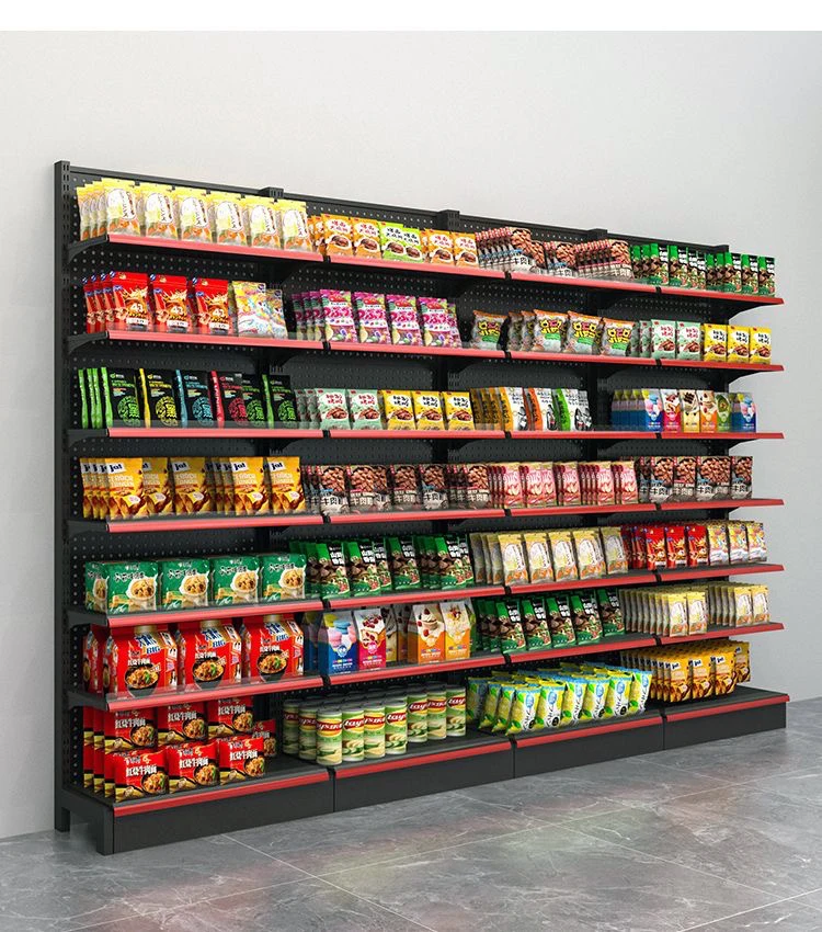 Custom Supermarket Shelves for Store Shelf Display Gondola Shelving ...