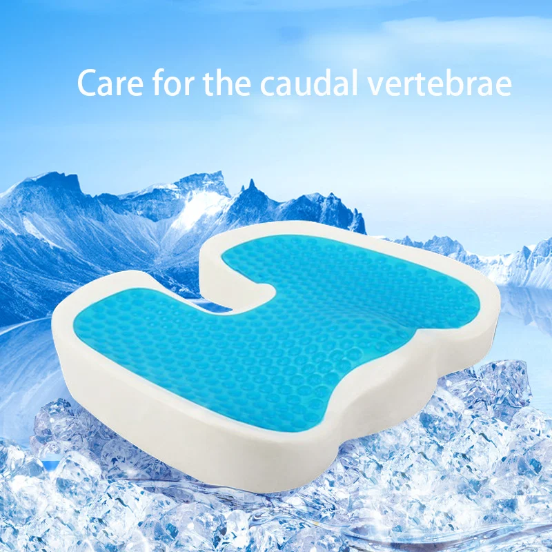 Egg Cushion Tailbone Pad - Memory Foam Gel Seat Comfort