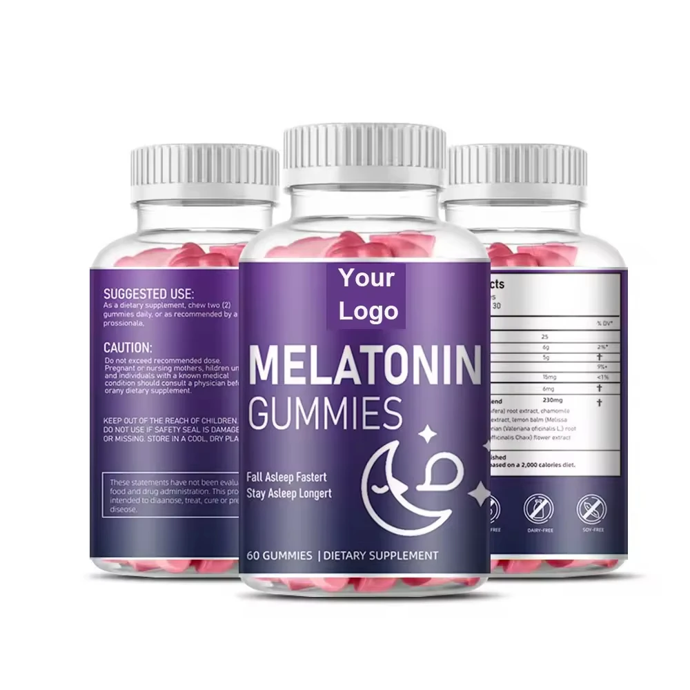 Factory Supplement Sleep Gummies Vegan Melatonin Gummies For Fast ...