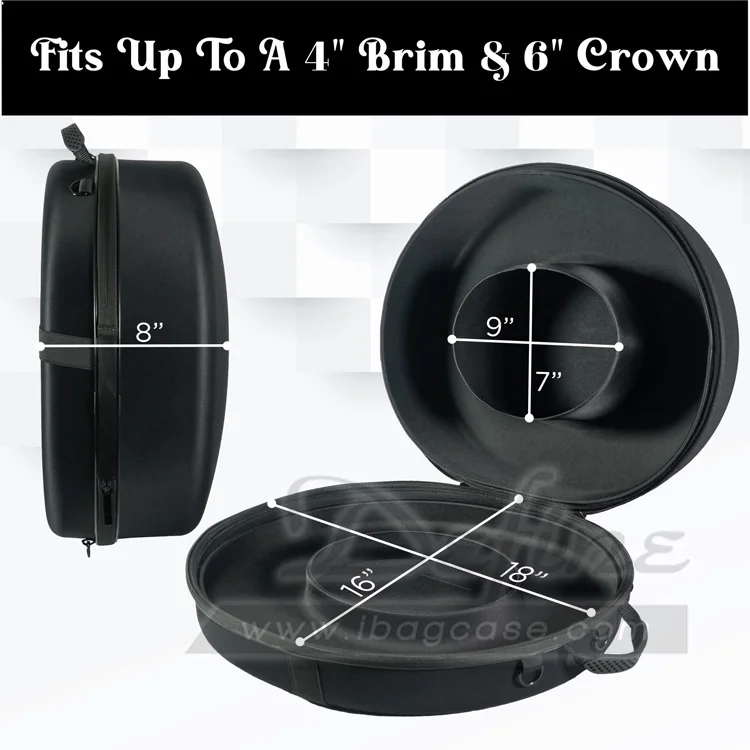 Custom Supplier Hat Travel Case Hat Carrying Case Cowboy Hat Case - Buy ...