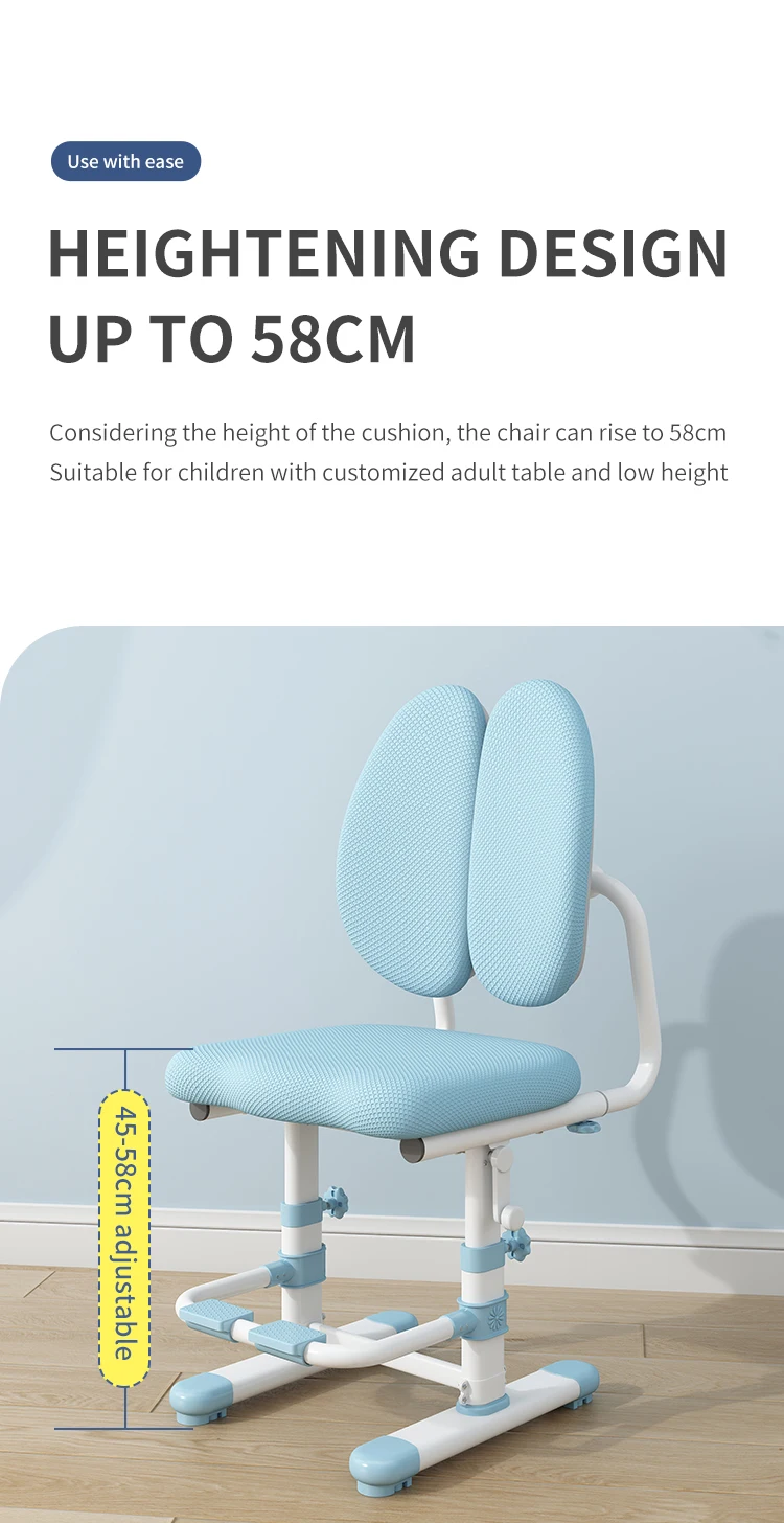 Height Adjustable Children Study Chair Table Home Furniture MTO ...