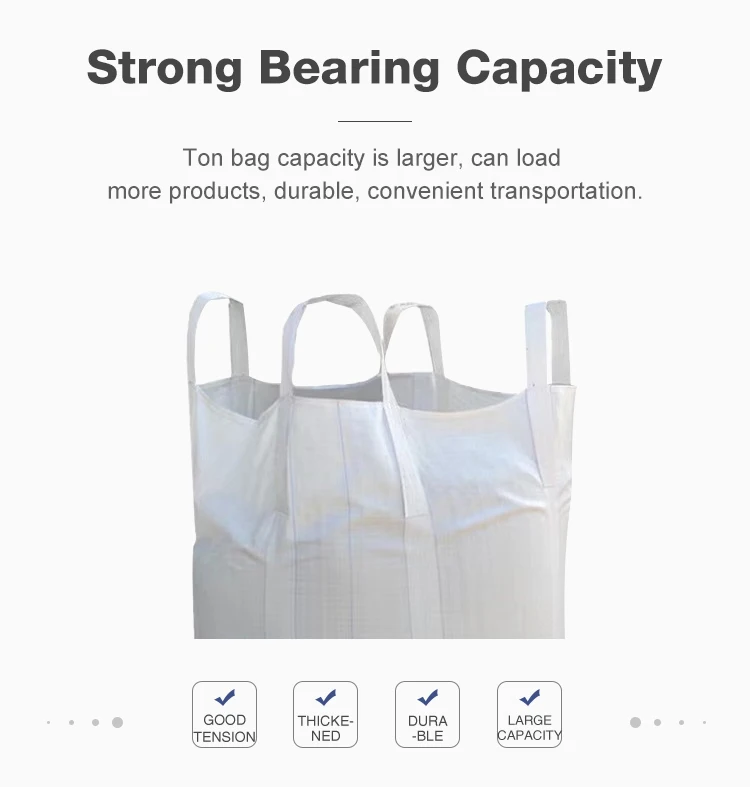 Accept OEM Best Quality Ton Bag 1 Ton Jumbo Bag Super Sacks Big Bag ...