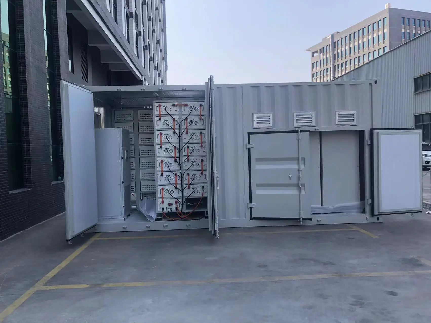 40 Ft Ess Container Industrial Container Large Ess Energy Storage ...