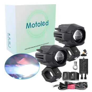 Motoled Motorcycle Mini Driving Light 100w 16000lm Moto Lighting ...