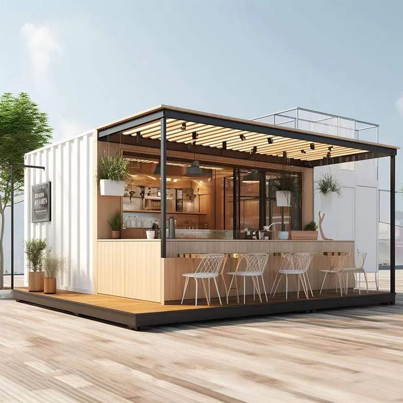 20/40 Ft Shipping Container Bar Design for Cafe/shop/booth