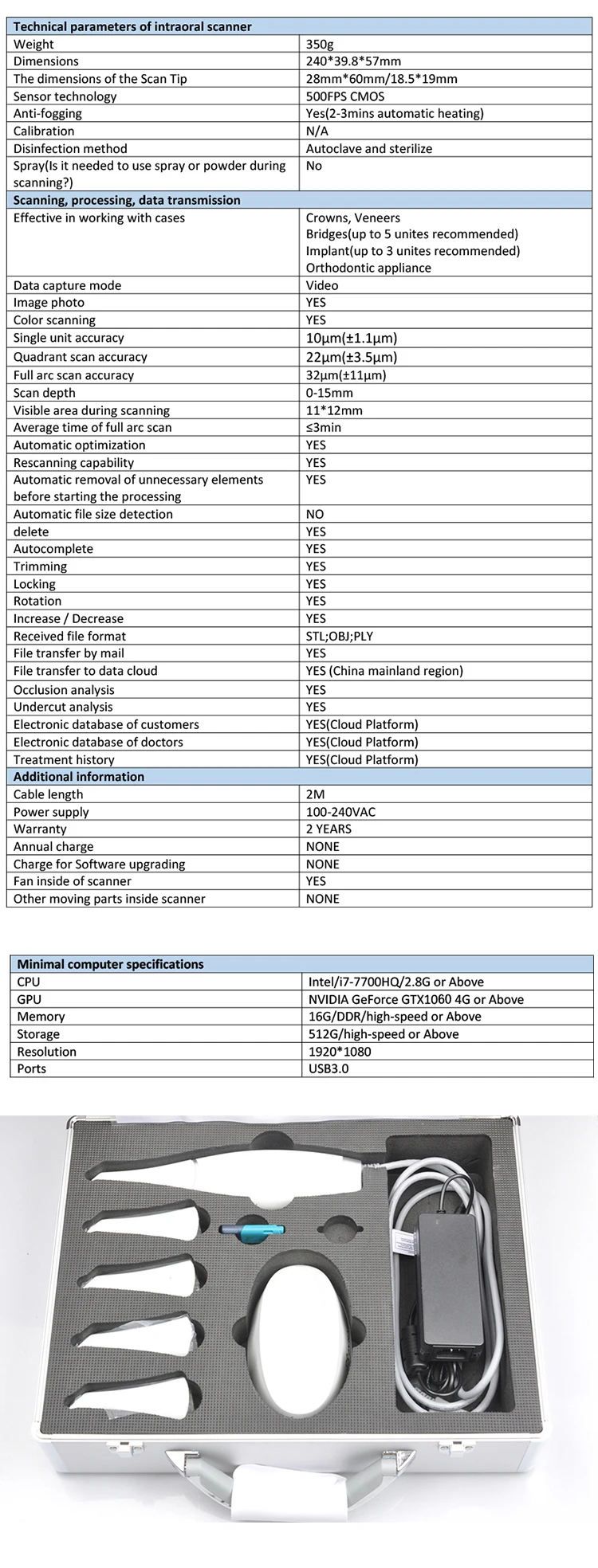 Best Seller Dental Intraoral Scanners for Chairside Dentistry| Alibaba.com