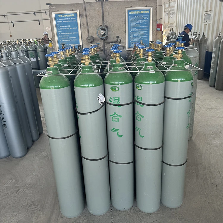 Hydrogen Gas Cylinder Empty Or Full Cylinder Bundle Tube 40 L 50 L ...
