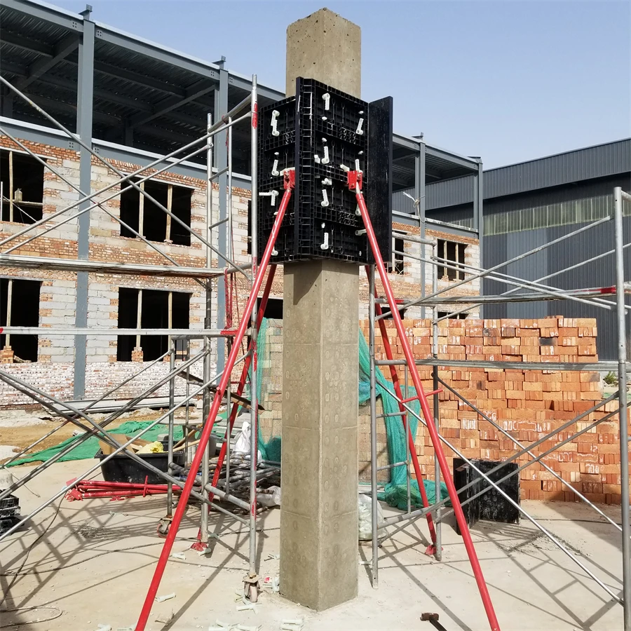 Light Weight Plastic Adjustable Column Formwork - Buy Concrete Form,Adjustable Column Formwork ...