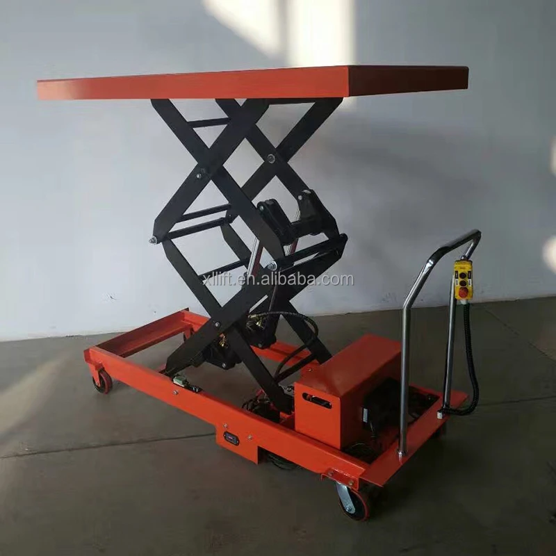 Hydraulic Hand Lift Table 350kg 500kg 800kg 1000kg Mobile Manual ...