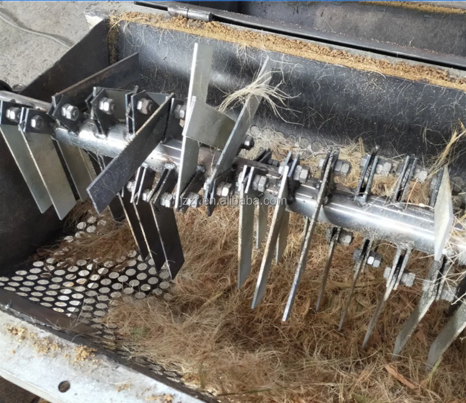 Mini Coconut Fiber Maker Machine Coconut Fiber Extracting Making ...