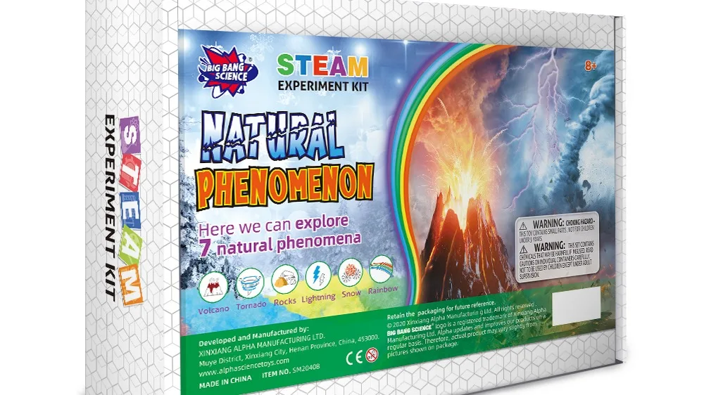 Big Bang Science Preschool Diy Science Learning Kit Stem Volcano ...