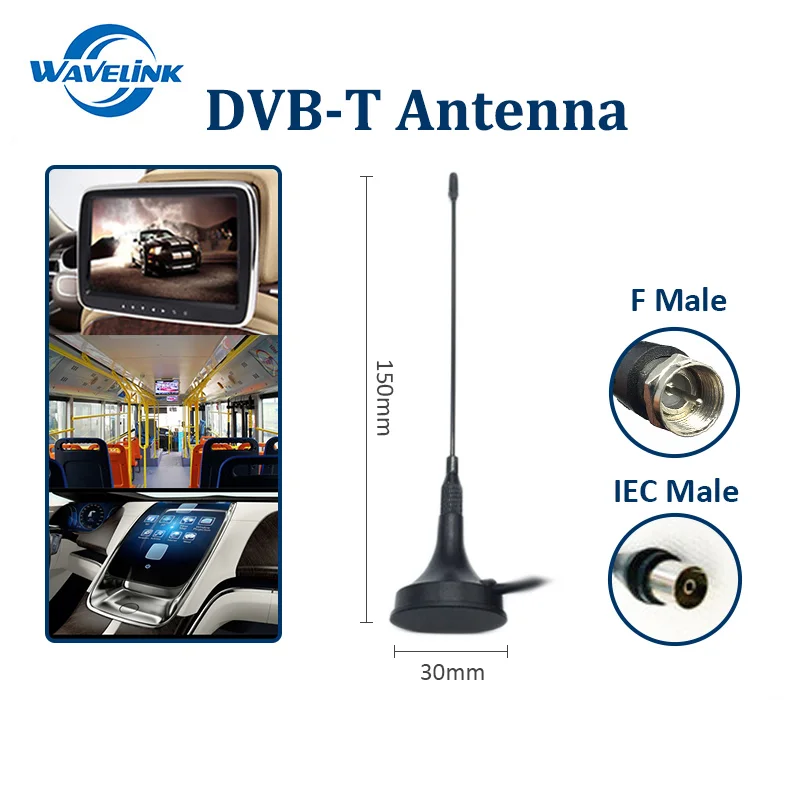 Wavelink 150mm Wireless Portable Digital DVB-T TV HDTV Antenna Aerial ...