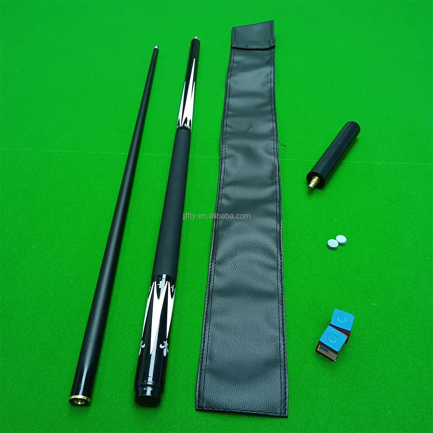 Carbon Fiber Shaft Handmade Inlay 11.75mm/12.5mm Tip Billiard Pool Cue ...