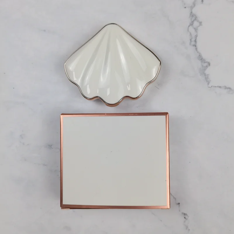 Custom Shell Shape Highlight Palette Shiny Glow Highlighter Powder ...