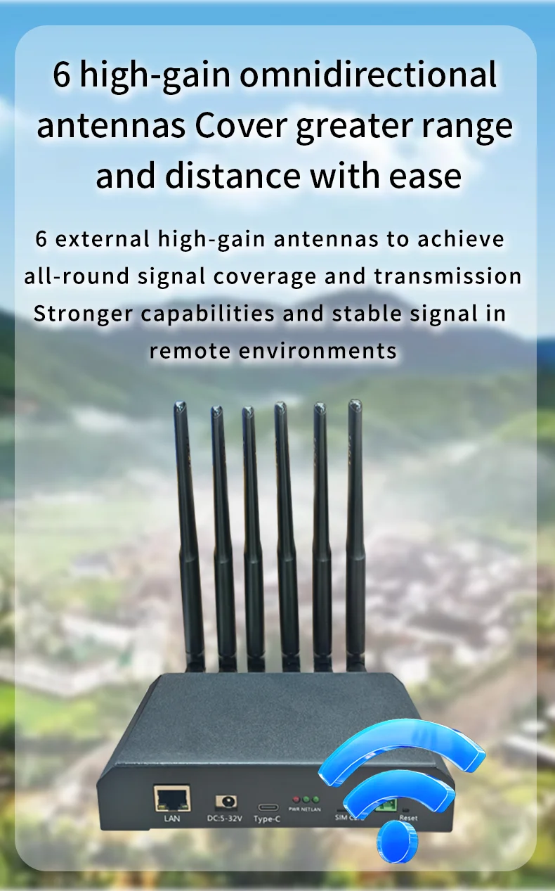 Wireless Industrial WIFI 6 WIFI6 5G CPE Wireless Modem NSA&SA Cellular ...