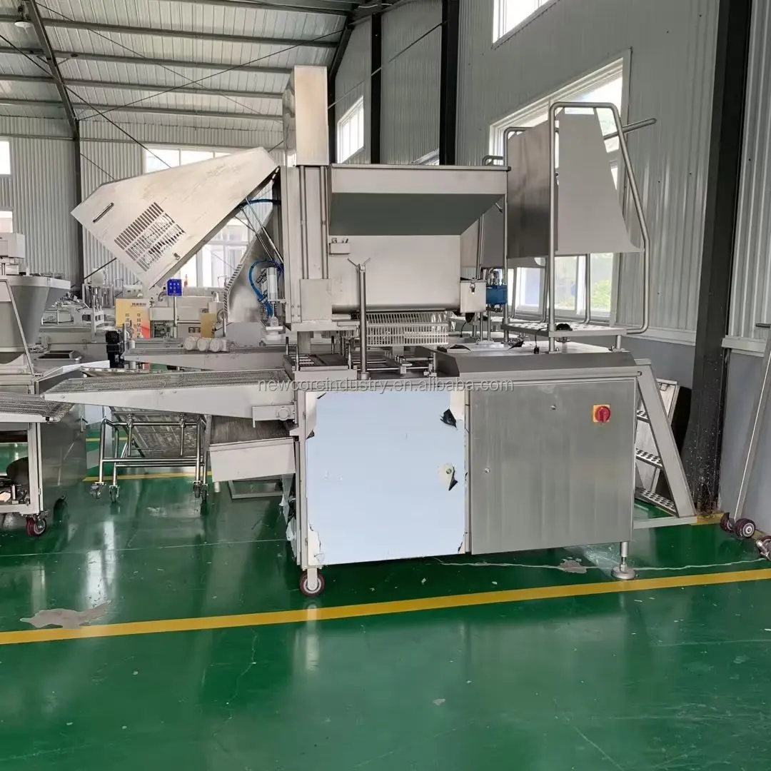 Automatic Chicken Burger Meat Patty Forming Making Processing Fully ...