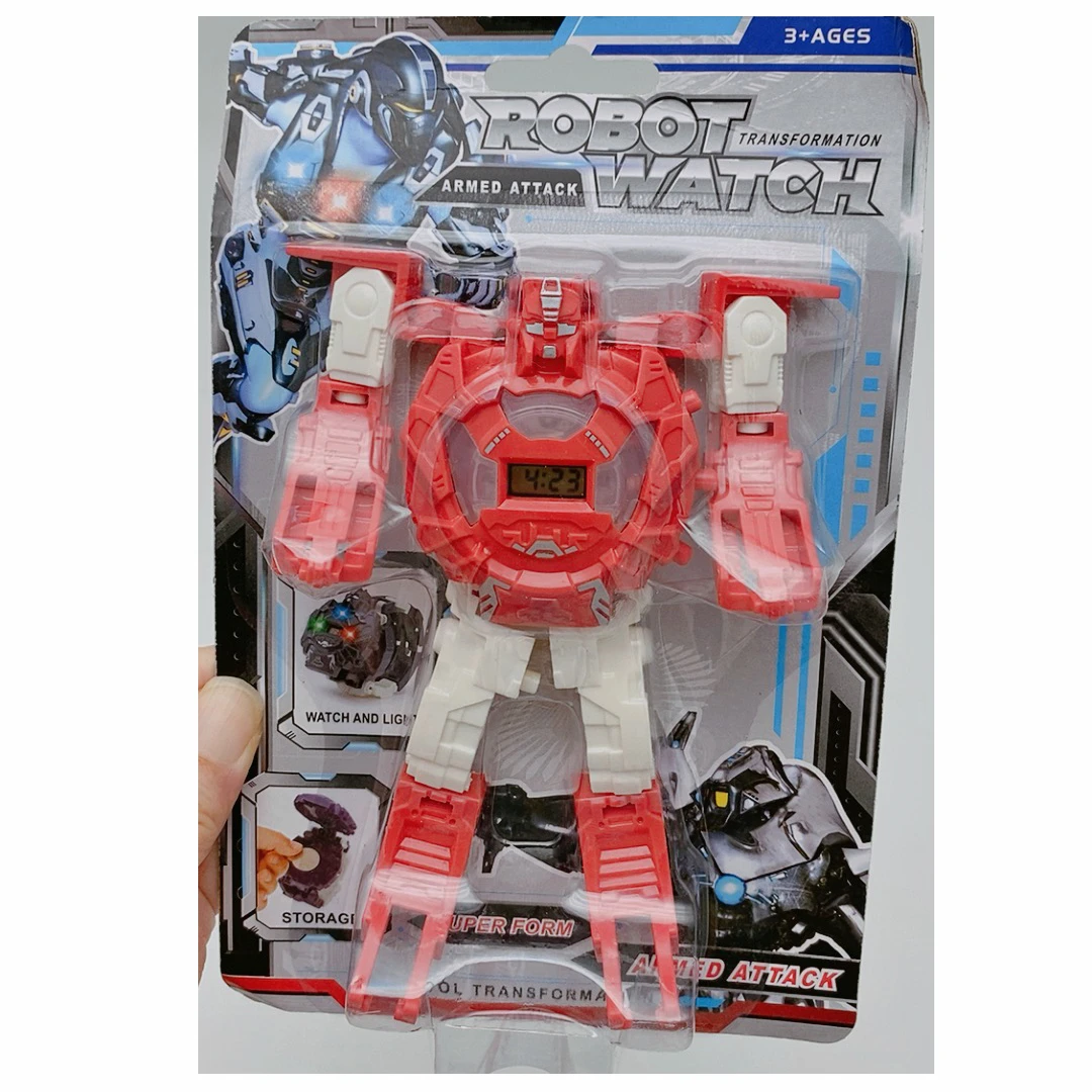 Manual Cartoon Deformation Robot Shape Electronic Action Transforming ...