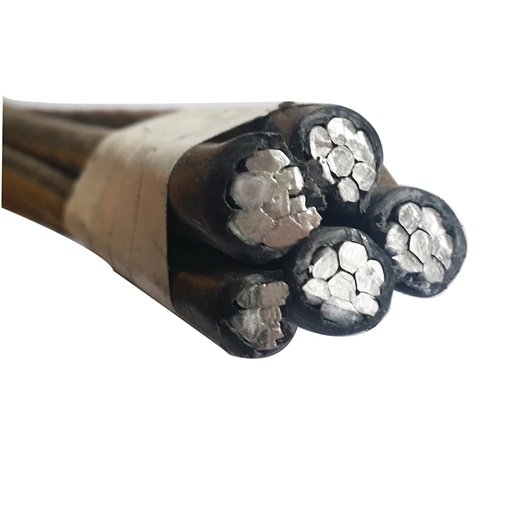 Aerialbundle Bunched Overhead ABC Cable Torsade Aluminum 3x70+16+54.6 Mm2