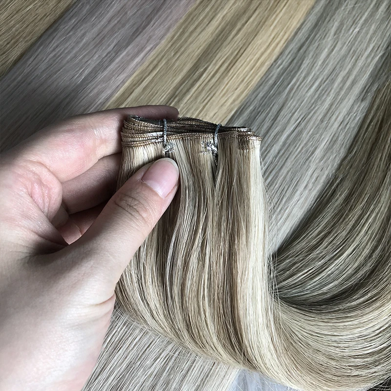 Russian Thin Invisible Genius Weft Hair Extensions