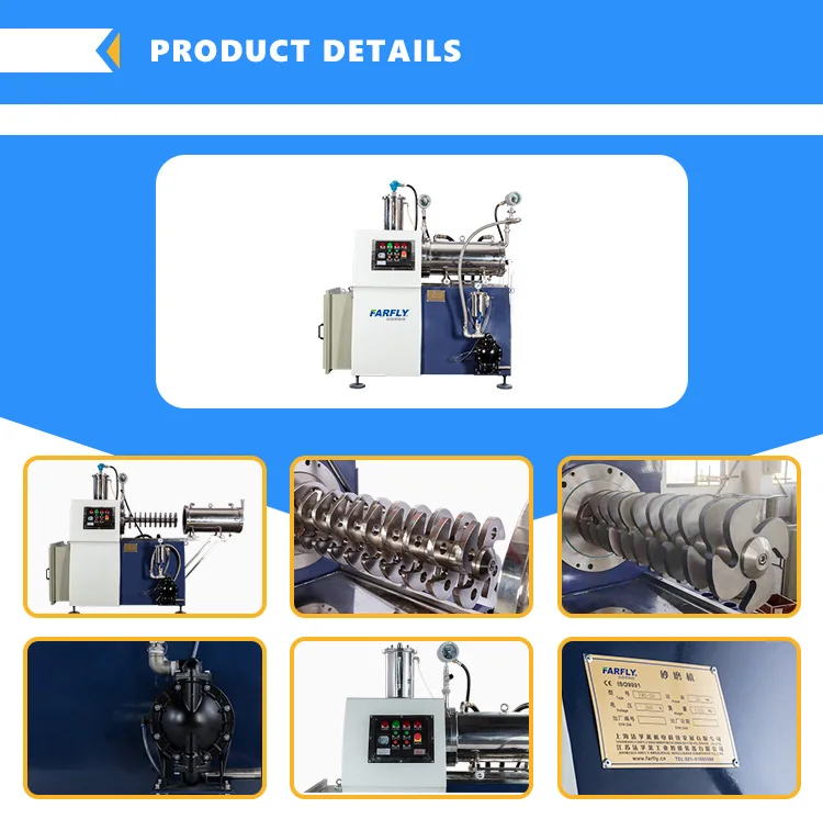 Horizontal Disc Bead Mill - Efficient Sand Milling Equipment for TiO2 ...