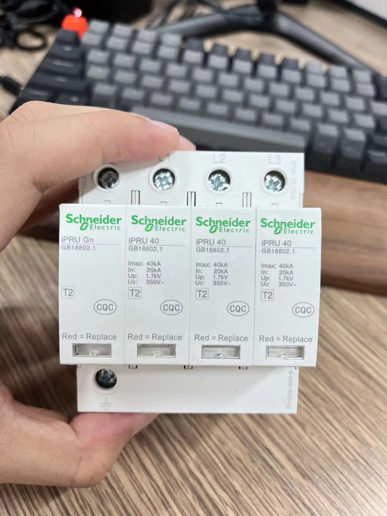 20ka 40ka Ac Dc Spd 2p 4p 500v 1000v Surge Protective Device - Buy ...