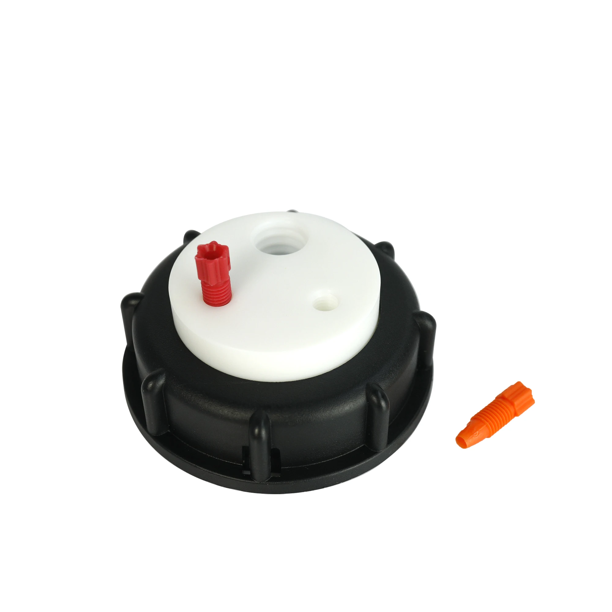 Black S60 Solvent Safety Waste Cap - Secure & Durable