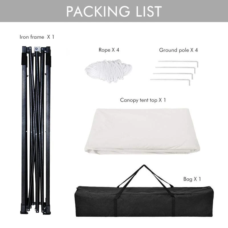 Good Price 3x3m Steel Rooftop Gazebo Tents For Outdoor Camping - Buy ...