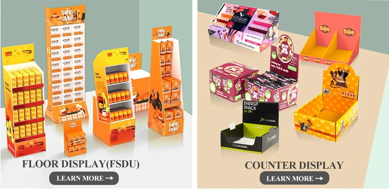 Custom Retail Store Promotion Paper Display Racks Pop Free Standing ...